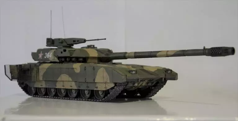 ARMATA نىڭ تېخىمۇ تەرەققىي قىلىشى. T-14A Ammatian Bandley