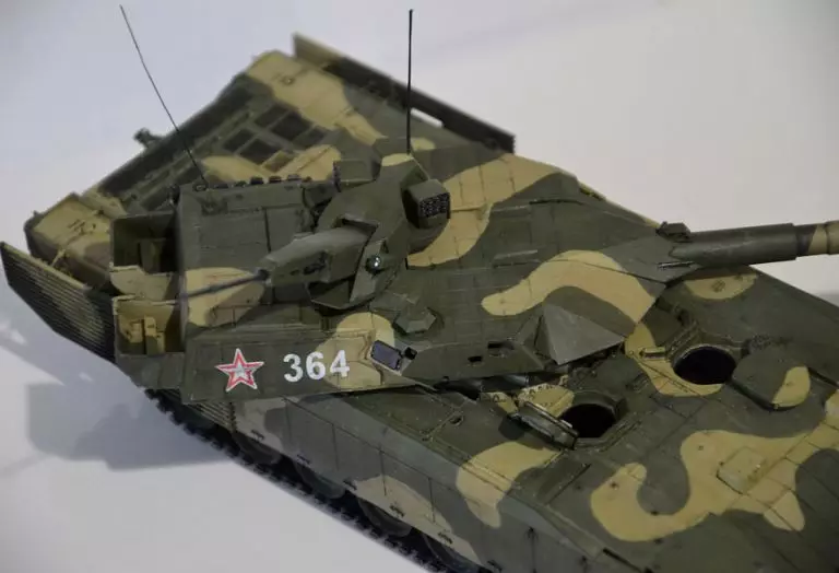 ARMATA نىڭ تېخىمۇ تەرەققىي قىلىشى. T-14A Ammatian Bandley