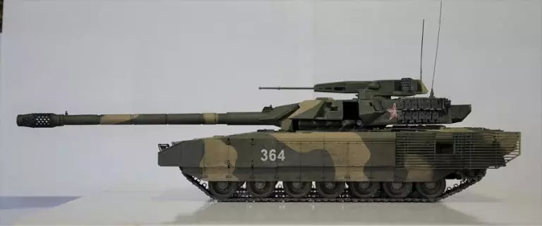 ARMATA نىڭ تېخىمۇ تەرەققىي قىلىشى. T-14A Ammatian Bandley