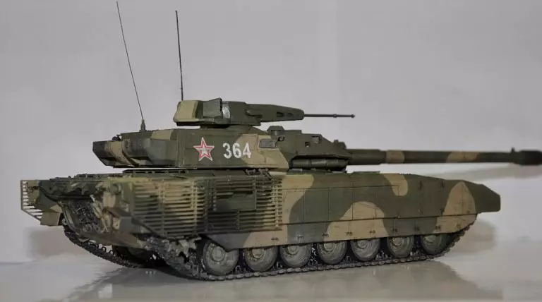 ARMATA نىڭ تېخىمۇ تەرەققىي قىلىشى. T-14A Ammatian Bandley