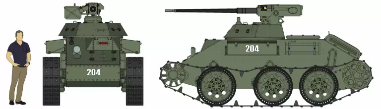 U SSSR-u. Želje i mogućnosti. Ili bez obzira na potomke MS-1 (T-18)