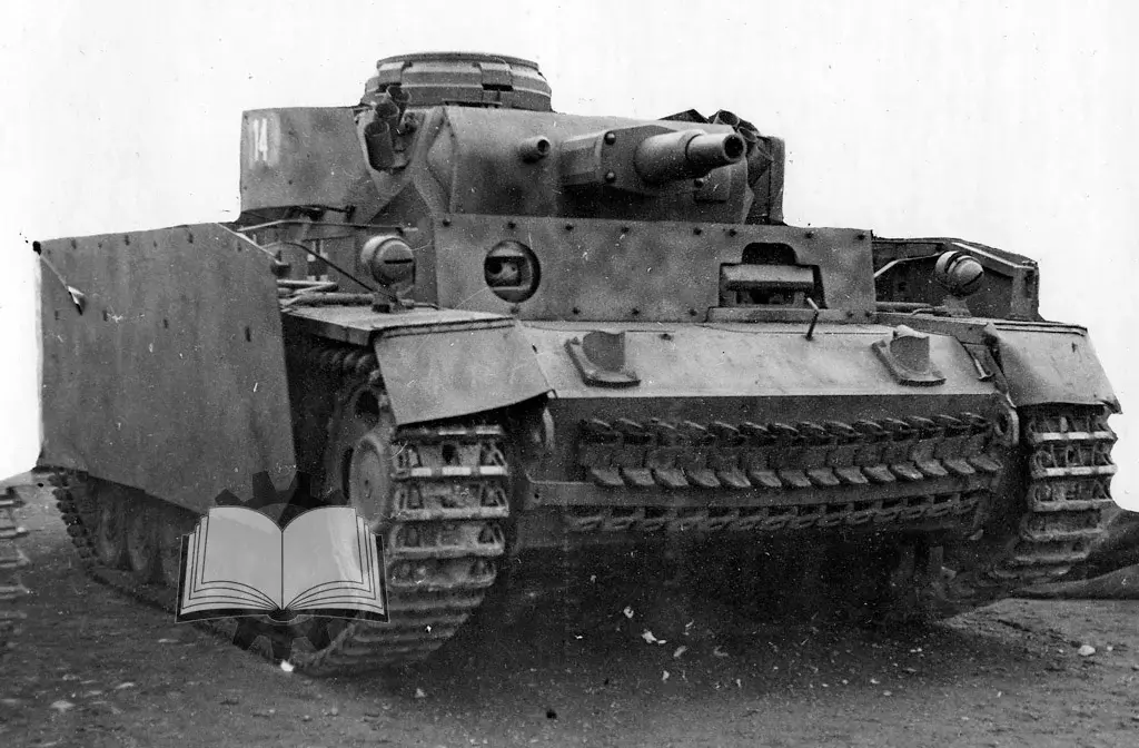 Pz.kpfw.ii ausf.n su pilnu ekranų rinkiniu. Ši versija tapo vienintelė