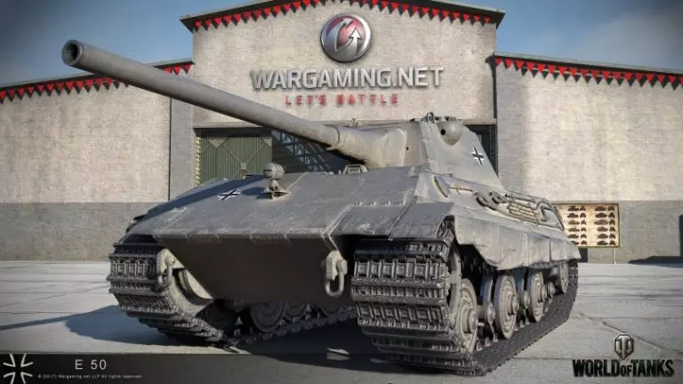 Řada tanků E-50 60s. Německo