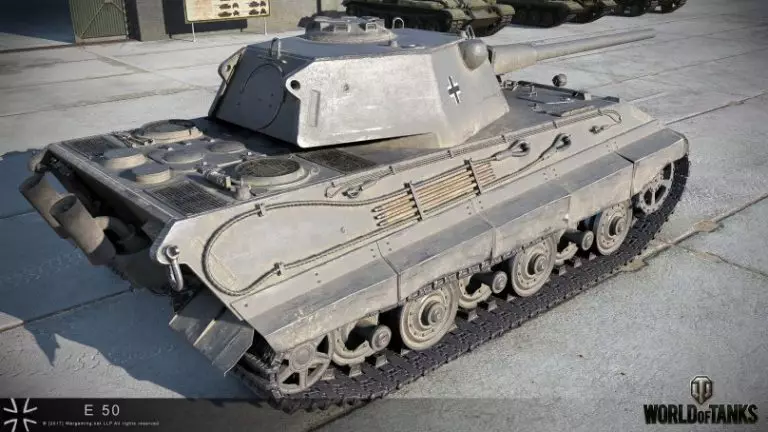 Tankların E-50 60'ları. Almanya