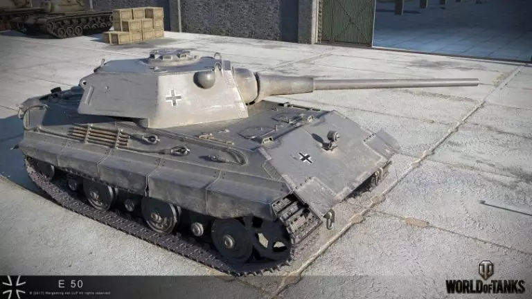 Die Linie der Tanks E-50 60er. Deutschland