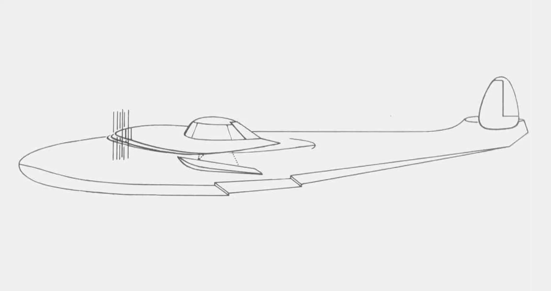 Proxectos de pasaxeiros "Stratospheric" barcos voladores BREGUET BR 1000 e BR 1001. Francia