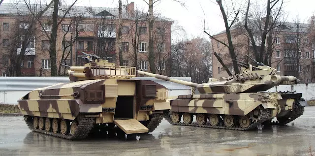 Tita ti o wuwo tuntun ti o wuwo tuntun lati Kharkov - BMP-64. Ukraine