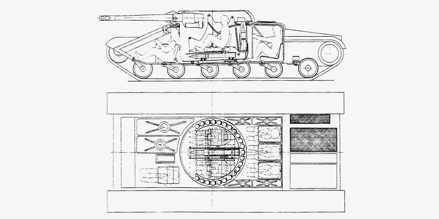 Lura fil-50s, l-USSR eżaminat il-ħolqien ta 'verżjonijiet speċjali tat-tankijiet ewlenin bil-possibbiltà ta' trasport inżul