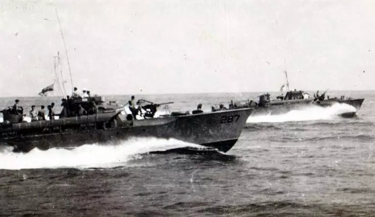 МТБ 20-та флотила во морето