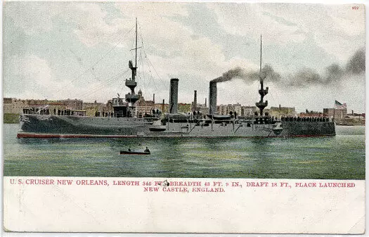 Blerje shumë e mirë. Cruiser blinduar Cl-22 "New Orleans"