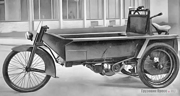Blitz Motorkarren - ny "fiara" voalohany an'i Charles Borgvard, 1924