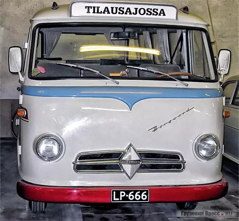 Borgward Bo 611 bus in Finlandia, 1960