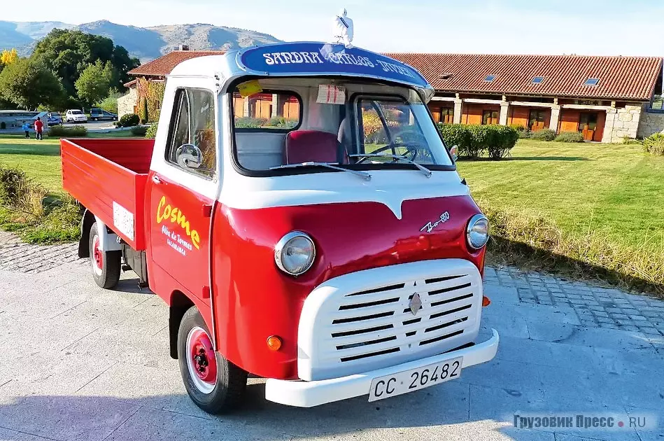 企业Borgward ISOEspañolaSA随着德国，意大利和西班牙首都的参与，除了其他的东西，组装Borgward B 611车（从上面），自1966年以来，制作了ISO GOLI BW 850迷你卡车（底部）