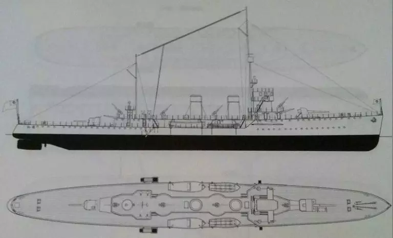 ស្មាតហ្វូនចុងក្រោយរបស់ Homintang ។ Cruiser ស្រាល 