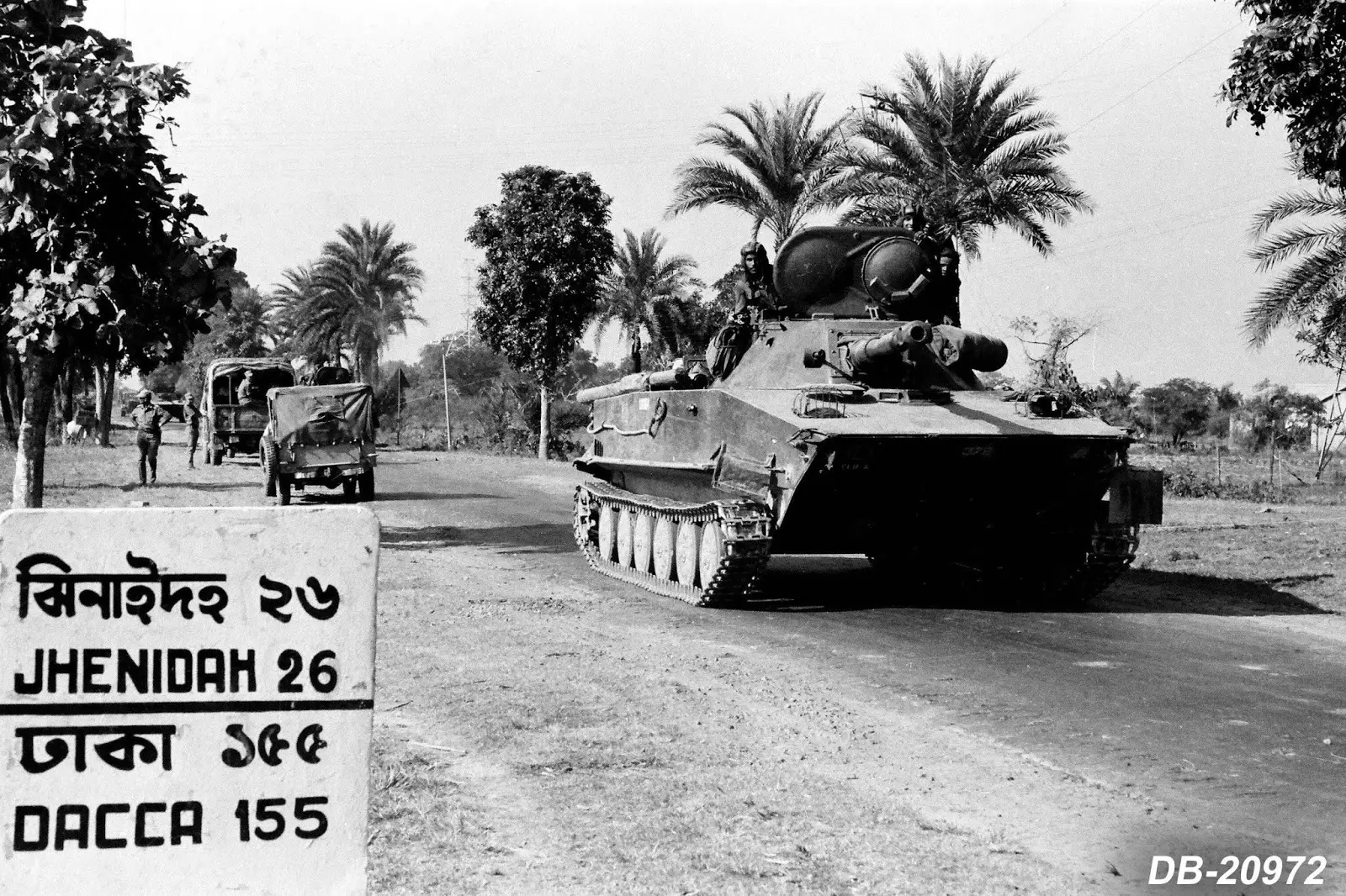 胜利坦克Pt-76。 Garbpur（1971年11月21日）