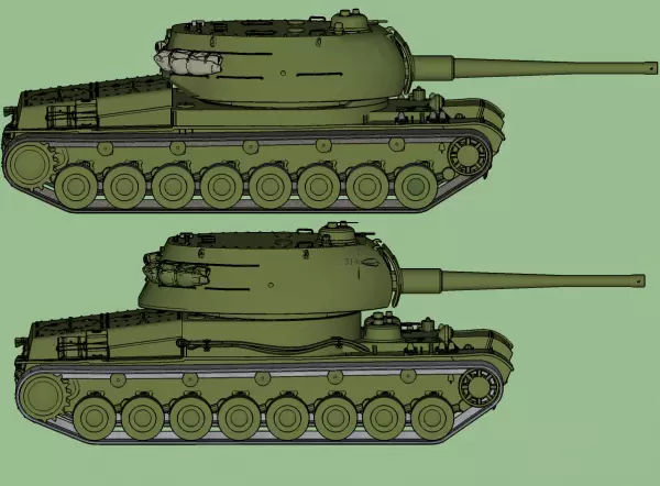 T-103M är en förbättrad version av objektet 103.