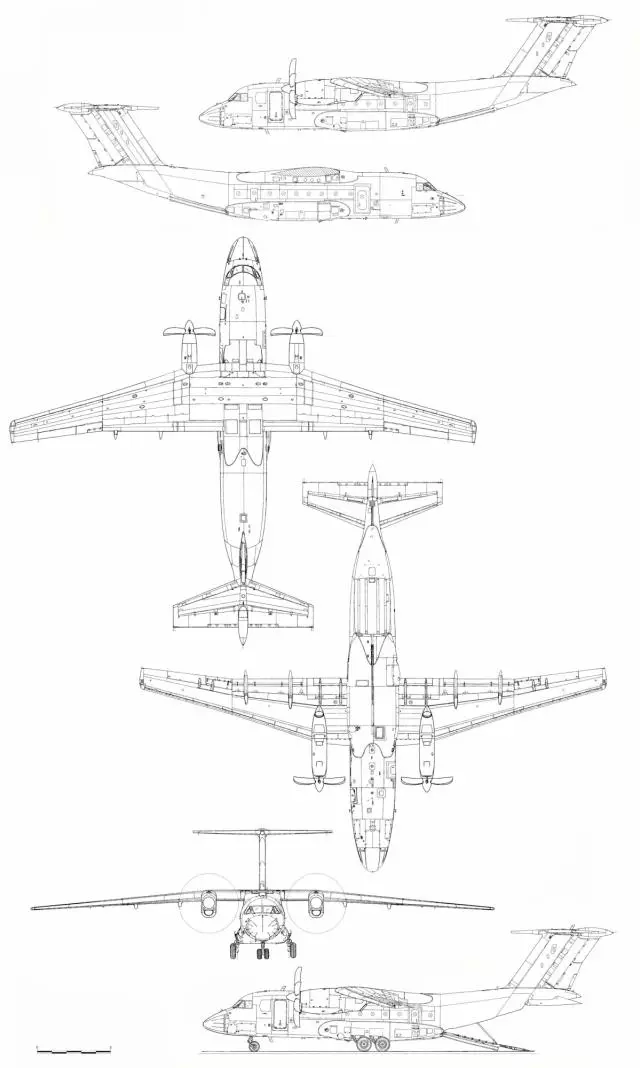 MGKの軍用輸送航空機Taman-74R