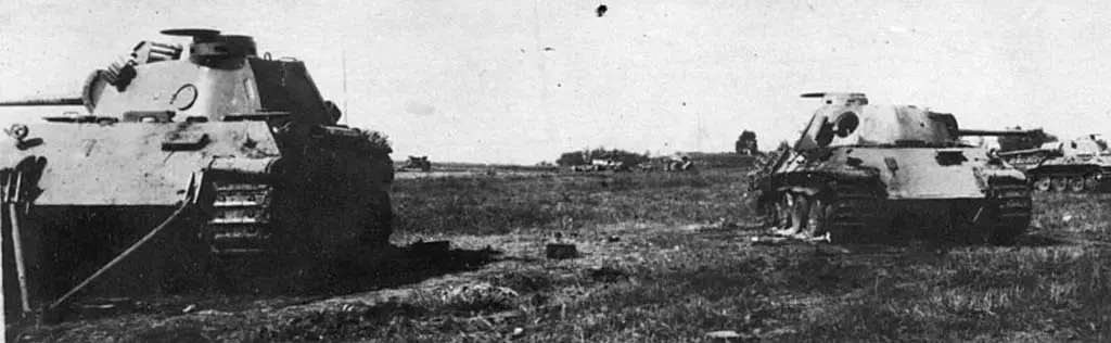 Капитан Василий Зудилов йөрткән Ил-2 төркеменең ике уңышы булганнан соң, Германия танклары