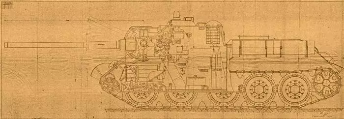 SU-85. Дунд 