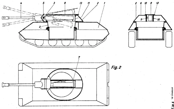 Sandali. Patent at tank.
