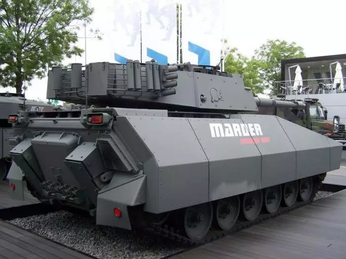 Резервоарот Marder, заден поглед Rheinmetall-defence.com - Мердери ќе станат тенкови | Воен историски портал Warspot.ru