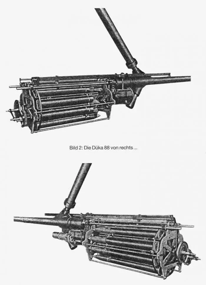 Baby Battleeships ti 3rd Reich. Awọn ibon Fraductory ni Luftwaffe