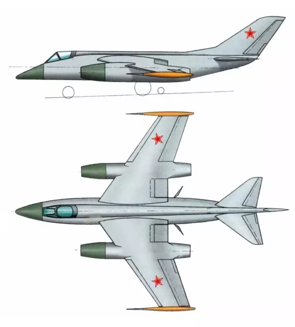 Yon ti kras-li te ye atak avyon KB Yakovleva Yak-25lsh