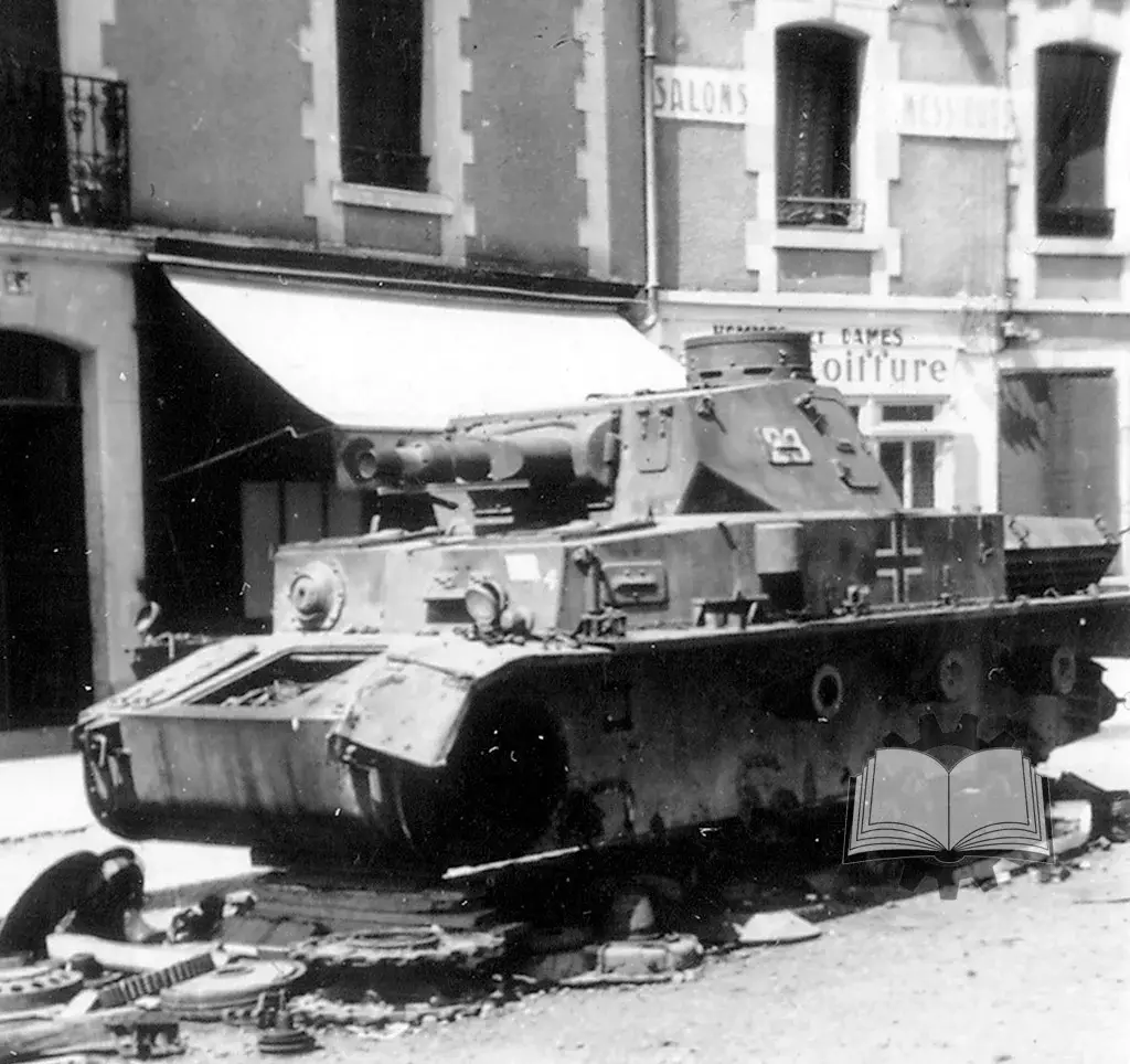 במהלך הלחימה על צרפת. באופן רשמי, הטנק לא נהרס ולא לאיבוד. סביר להניח שבר, ואז המכונית הפכה לקורבן של ציידים עבור חלקי חילוף דם