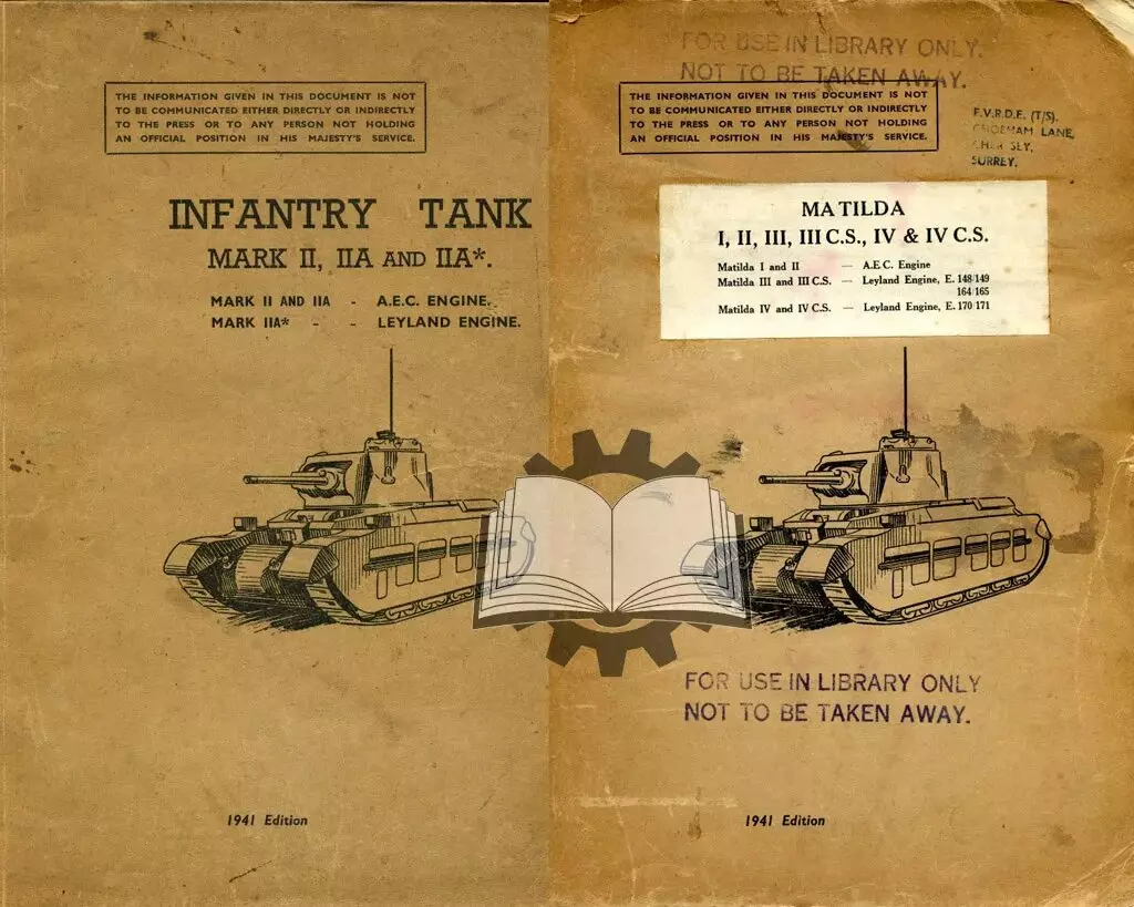 Það var / varð spurningin um hvað, í raun, Matilda I. og Matilda IV upphaflega infantry tankur mk.iia **