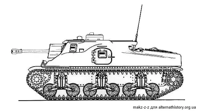 Alternatif m3 Li / Grant, atanapi ti tank goréng ngadamel saau alus