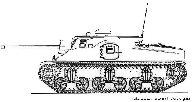 Alternatif m3 Li / Grant, atanapi ti tank goréng ngadamel saau alus