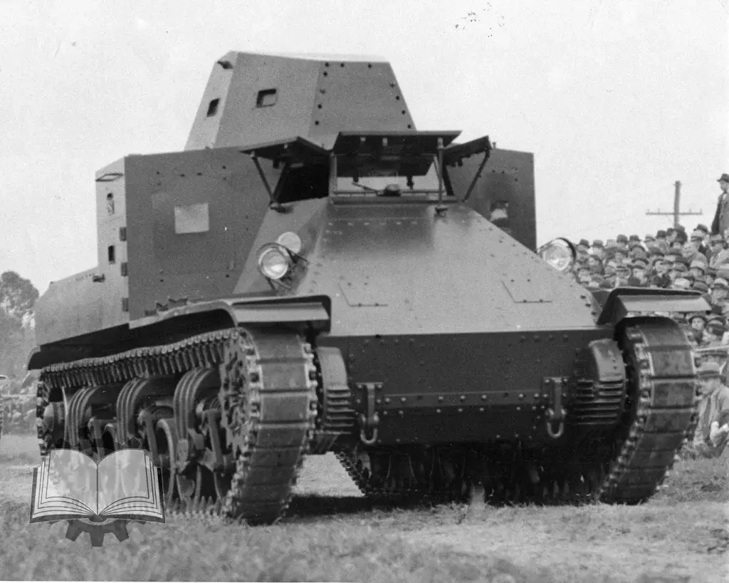 Primeira demostración oficial de Tank, Aberdeen Polygon, decembro de 1939