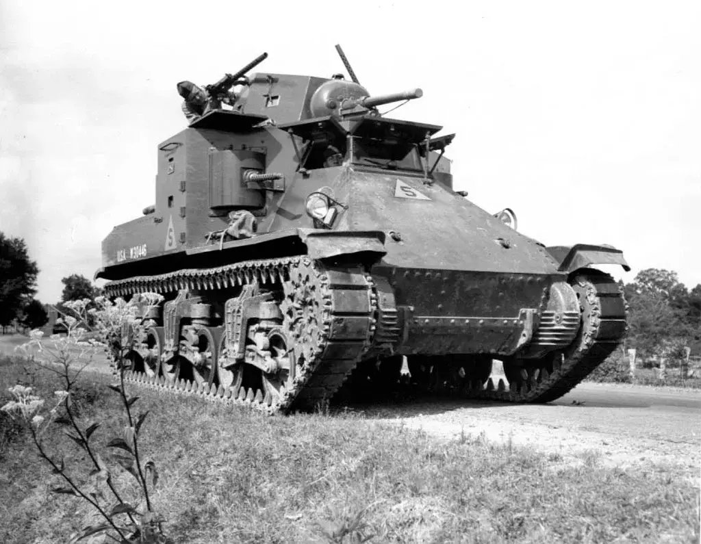 Máquina do 67º andel de infantería, equipado con tanques medianos, 1940