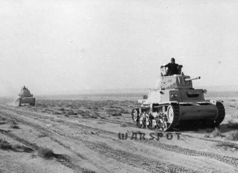 Ao contrario da crenza popular, a partir da segunda metade de 1940 a mediados de 1941, o tanque Carro Armato M 13-40 foi unha máquina bastante adecuada. Os tanques ingleses, a maioría deles, polo menos, polo menos, non mellor