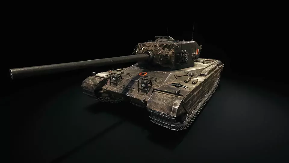 Lladdwr Prydeinig Is-3. Chimera tanc trwm