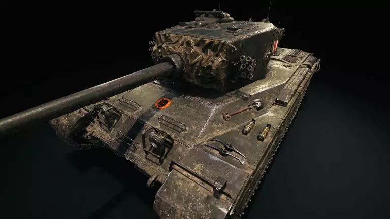 Lladdwr Prydeinig Is-3. Chimera tanc trwm