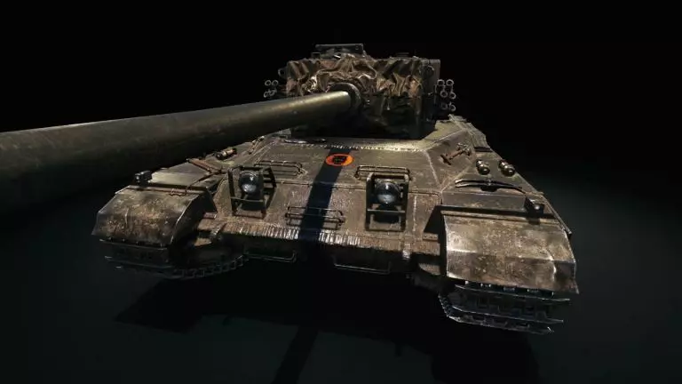 Lladdwr Prydeinig Is-3. Chimera tanc trwm