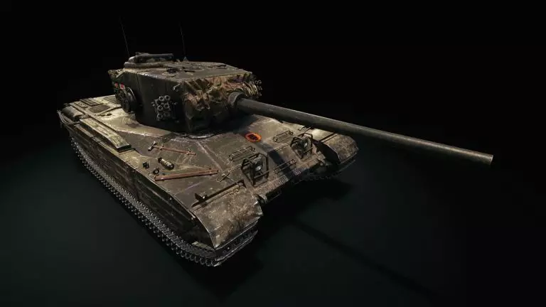 Lladdwr Prydeinig Is-3. Chimera tanc trwm