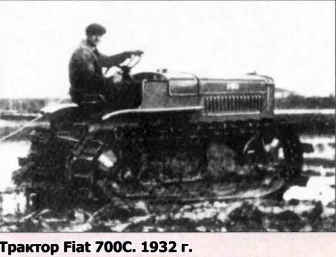 Getest in de USSR. FIAT OCI 708 CM tractor