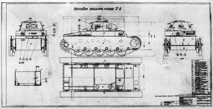 КСРО-да сыналды. Жеңіл танк pz.kpfw.ii ausf.cos