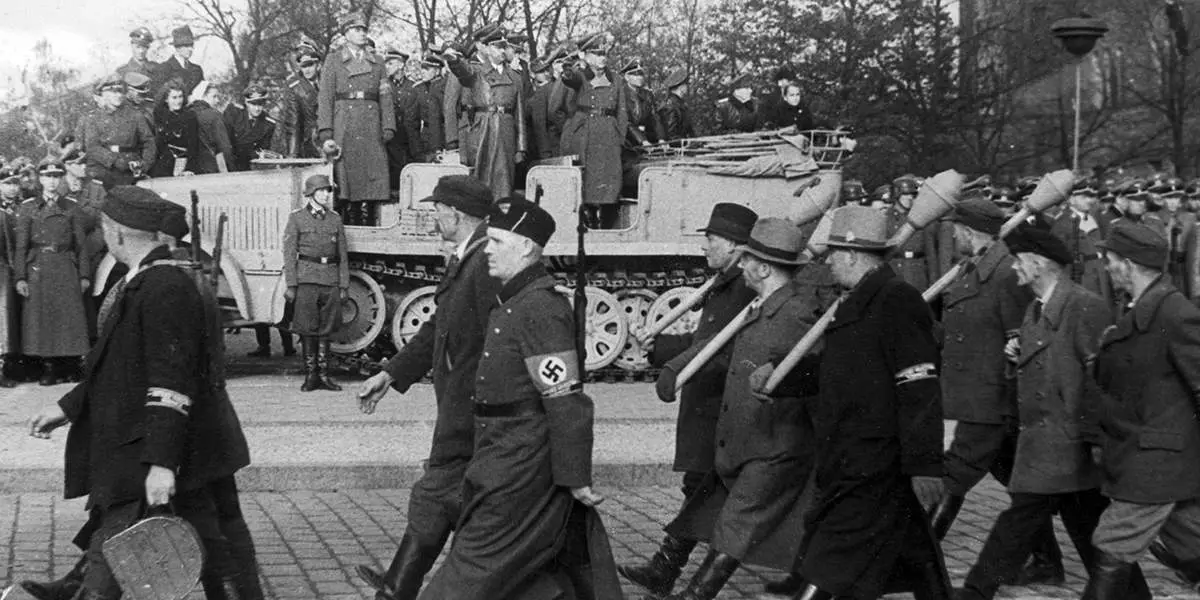 Parade Volkssturma ing Poznan