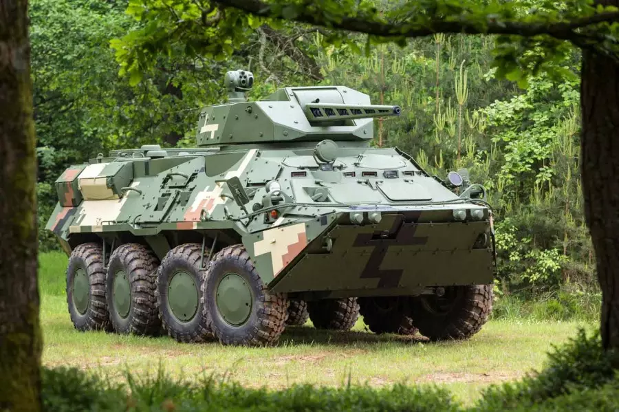BTR-3E mit CPWS-30-Modul