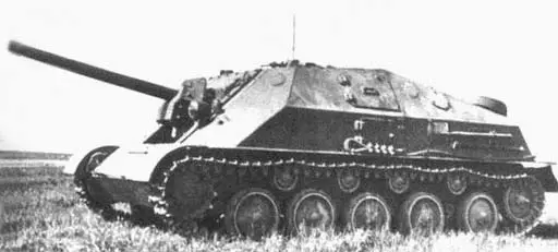 SAU SU-76D ve SU-57B (GAZ-74) deneyimli. SSCR.1943-44g.