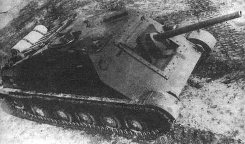 SAU SU-76D eta SU-57B esperientziadun (Gaz-74). USSR.1943-44G.