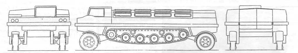 REM lann. Roda, Caterpillar dan Augers