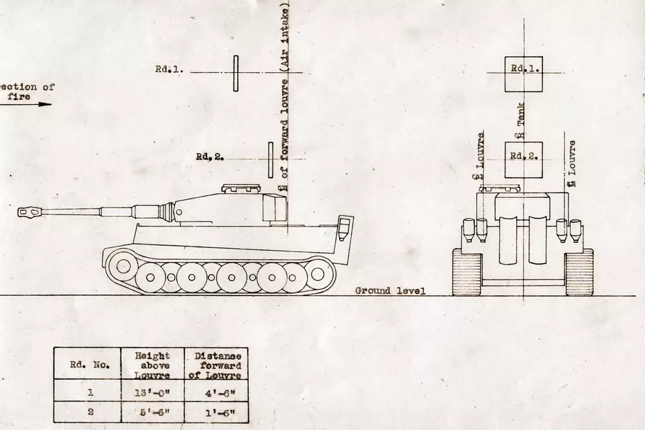 Oheň oči zvířat. Testy ve Spojeném království těžké tanky pz.kpfw.vi tygr 13449_7