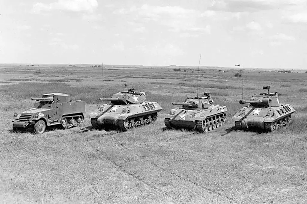 Cov Neeg Tiv Thaiv Lub Tank Loj Fighters - GMC M3, M10, M18 thiab M36