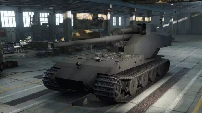 Xe tăng hạng nặng PZKPFW E-100 AUSF. NS.