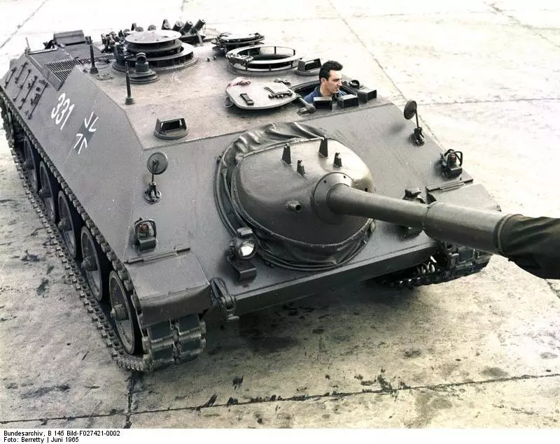 Jagdepanta 50S - Sau JPZ 4-5。ドイツ