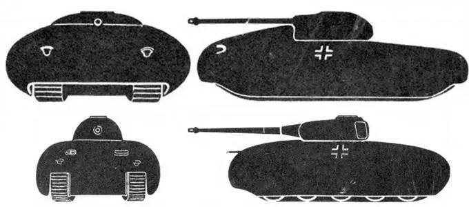 Teški tenkovi Krupp E-50 i Krupp E-75. Njemačka